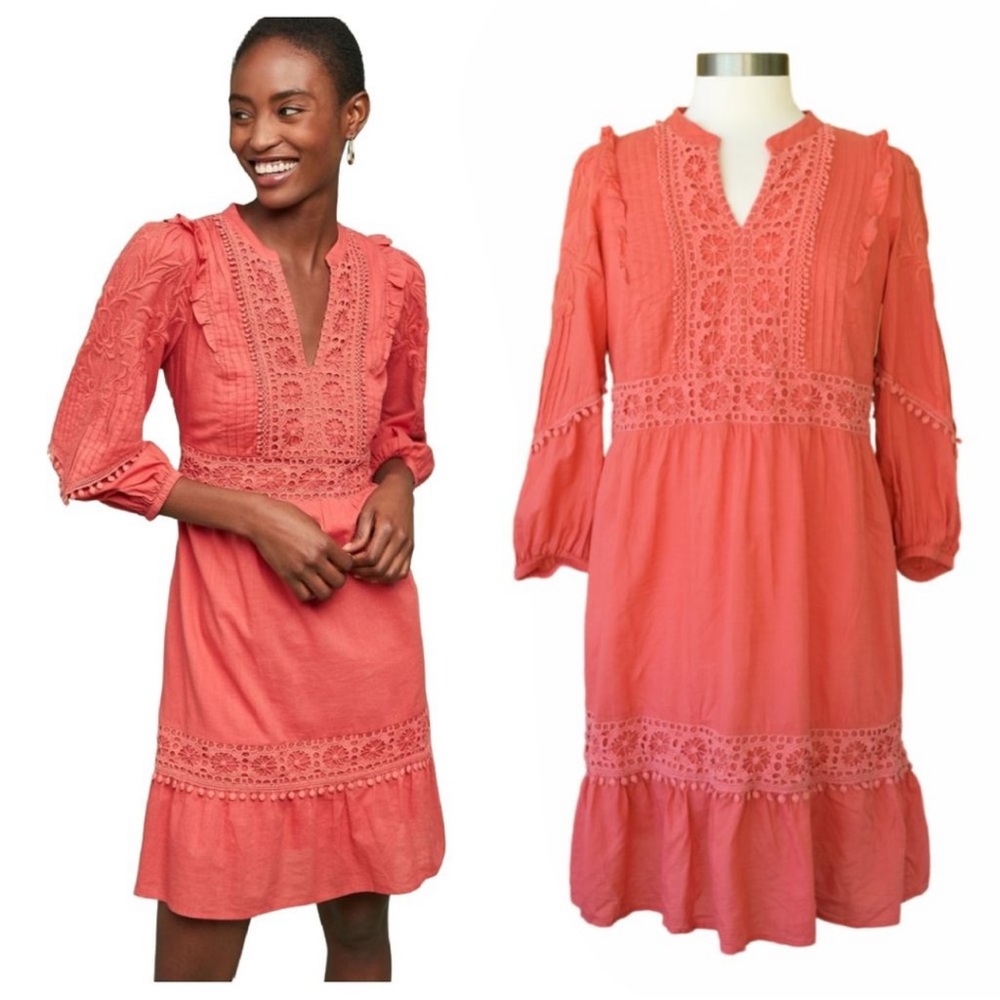 Anthropologie Akemi + Kin Josephine Embroidered Pintu… - Gem